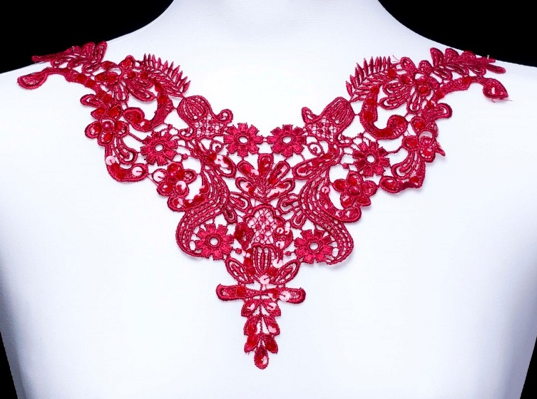 Fabians Haberdashery & Trimmings | Trimmings | Neckline Appliques ...